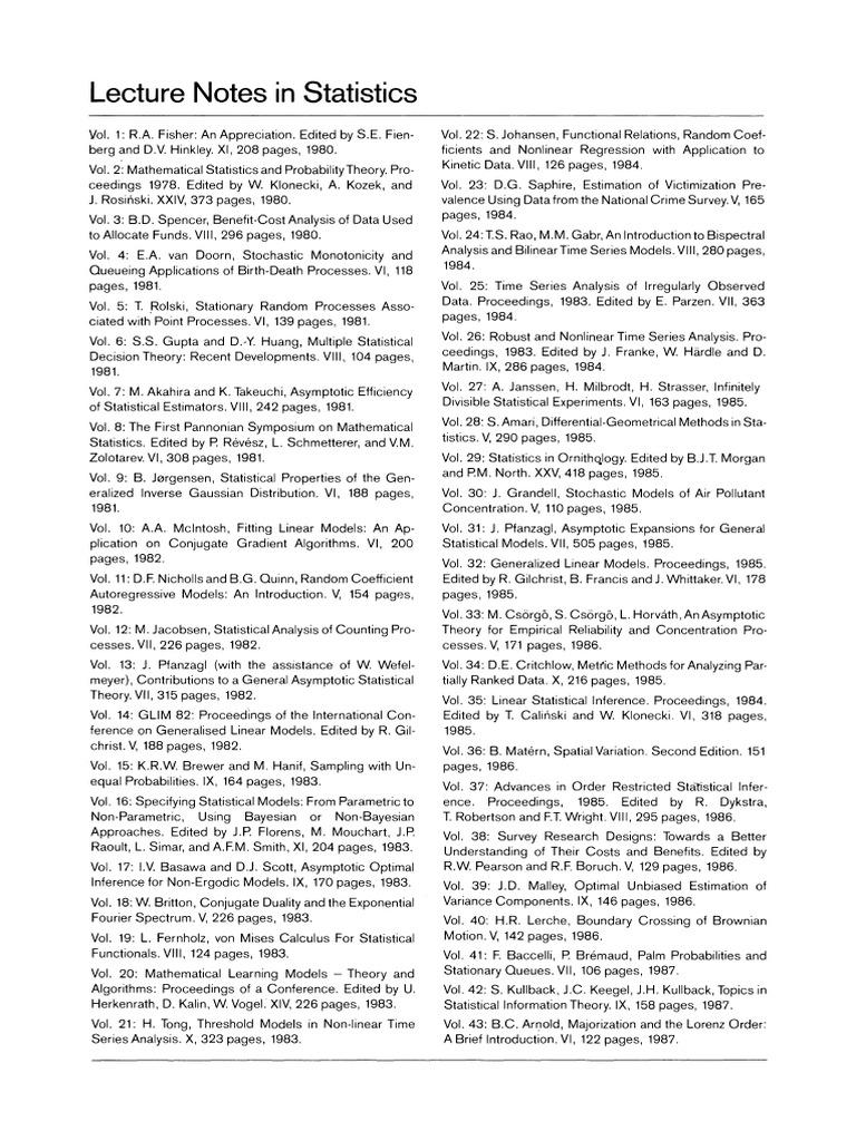 Differential-Geometrical Methods in Statistics | Download Free PDF ...