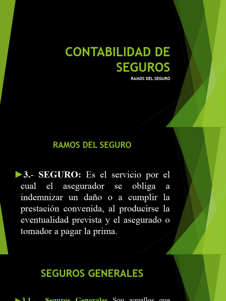 Grupo N.-5-Contabilidad de Seguros | PDF | Póliza de seguros | Seguro