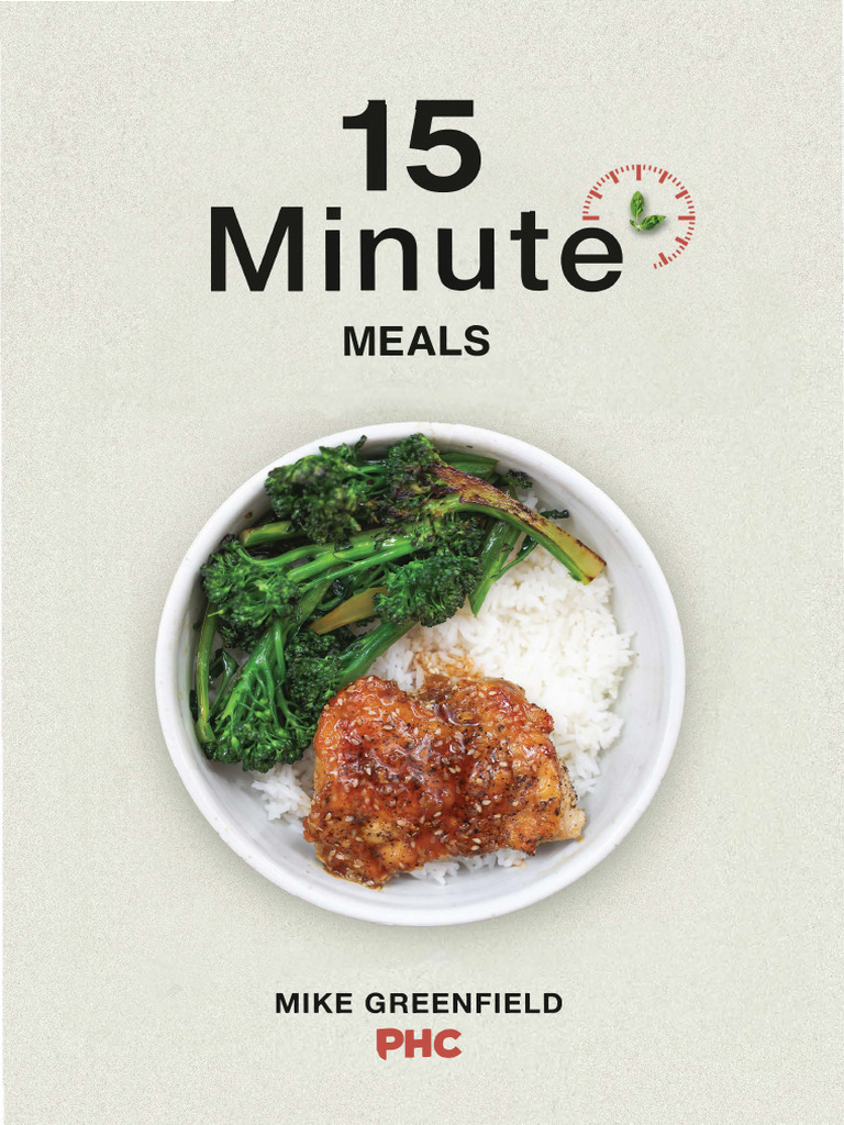 15-Minute Meals Cookbook Guide | PDF | Sauce | Tomato Sauce