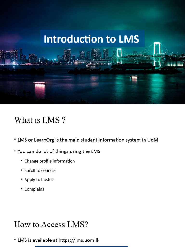 Introduction To LMS | PDF