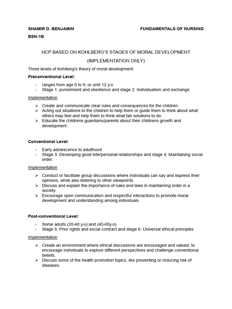 Ncp (Implementation) | PDF | Spirituality | Psychology