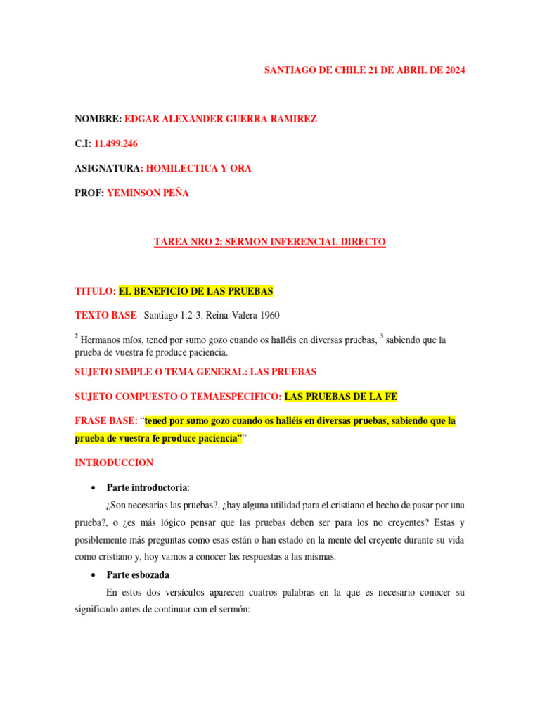 Pruebas de Fe y Sumo Gozo | PDF | Fe