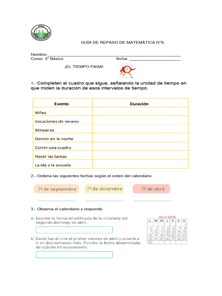 Guía #9 | PDF