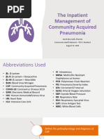 ANMC Guidelines for Adult CAP Treatment | PDF | Pneumonia | Medical ...