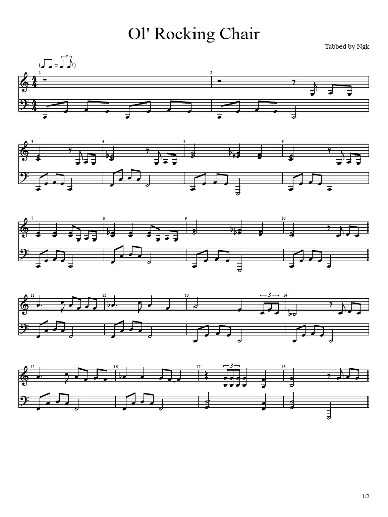 Ol' Rocking Chair | PDF