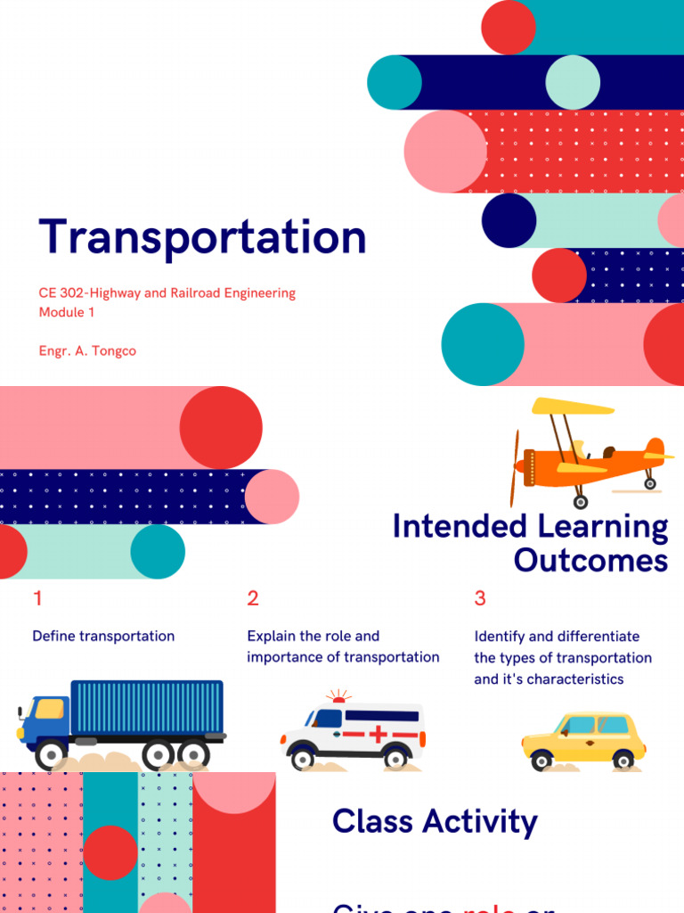 1.1 Transportation | PDF