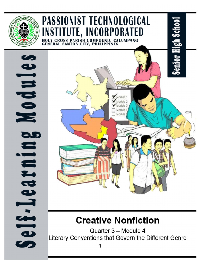 Creative Nonfiction Q3 Module 4 - Lesson 4 | PDF | Non Fiction | Creative Nonfiction