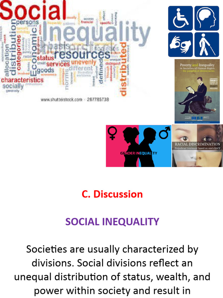 Chapter 8 Social Inequality | PDF | Discrimination & Race Relations | Social Inequality