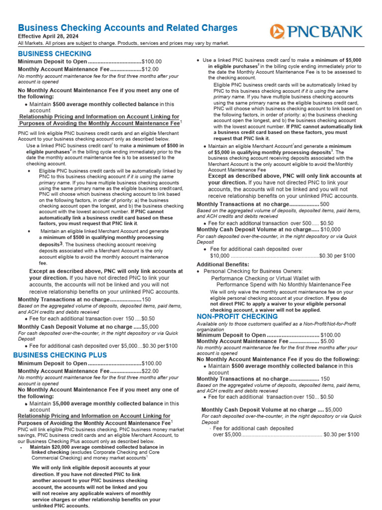 Bus Deposit Fees | PDF | Transaction Account | Overdraft