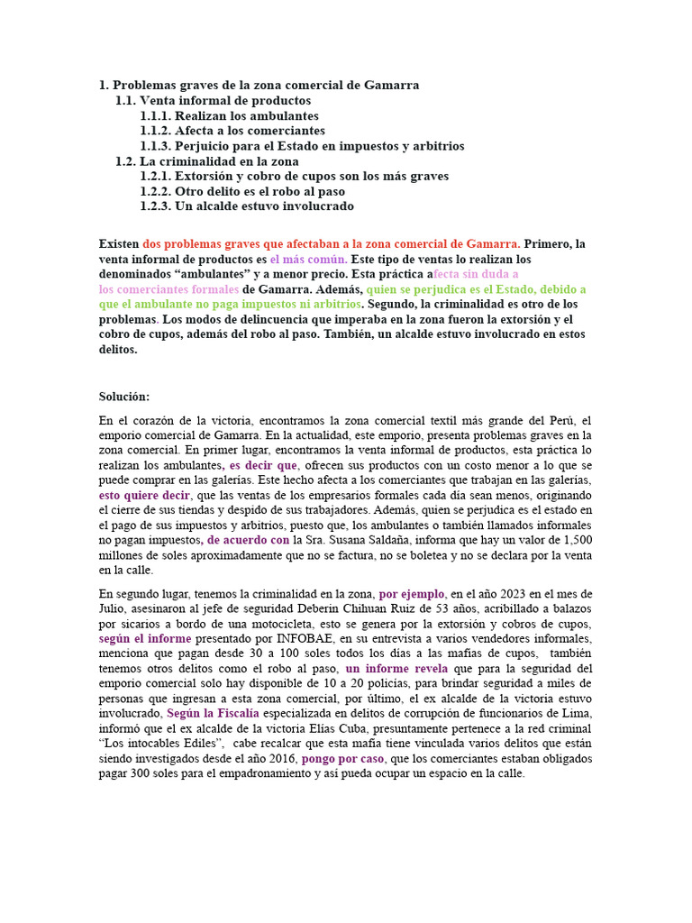 Semana 07 - Tema 01 Foro - Explicaciones en Un Párrafo | PDF