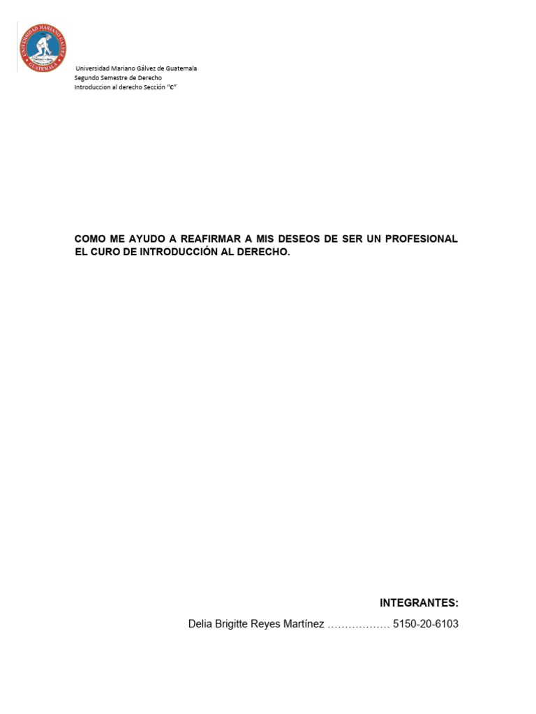Inspiración en Derecho: Mi Trayectoria | PDF | Conocimiento | Corrupción política