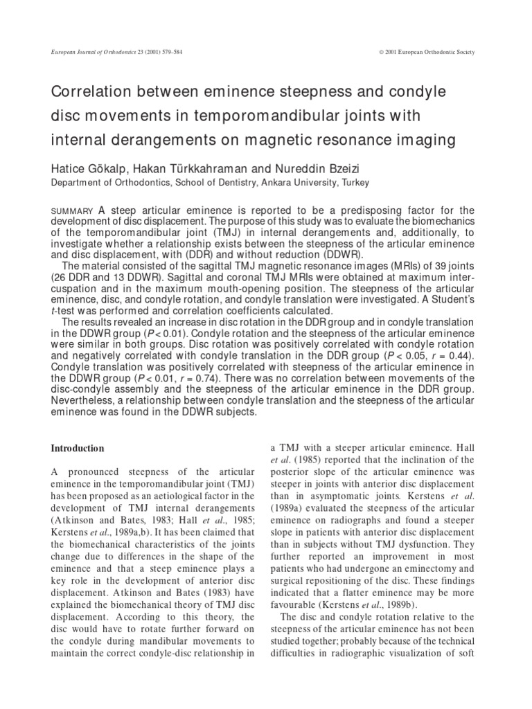 DTM | PDF | Skeletal System | Joints