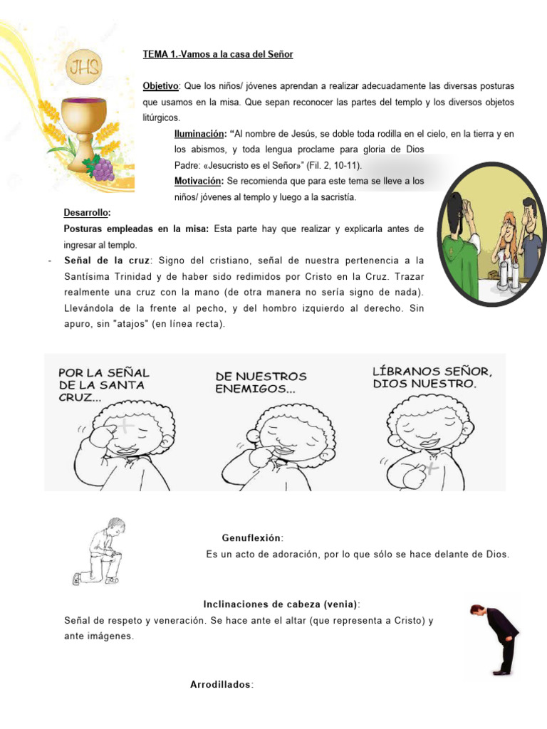 TEMA 1.-MI PRIMERA COMUNIÓN Propuesta | Descargar gratis PDF ...