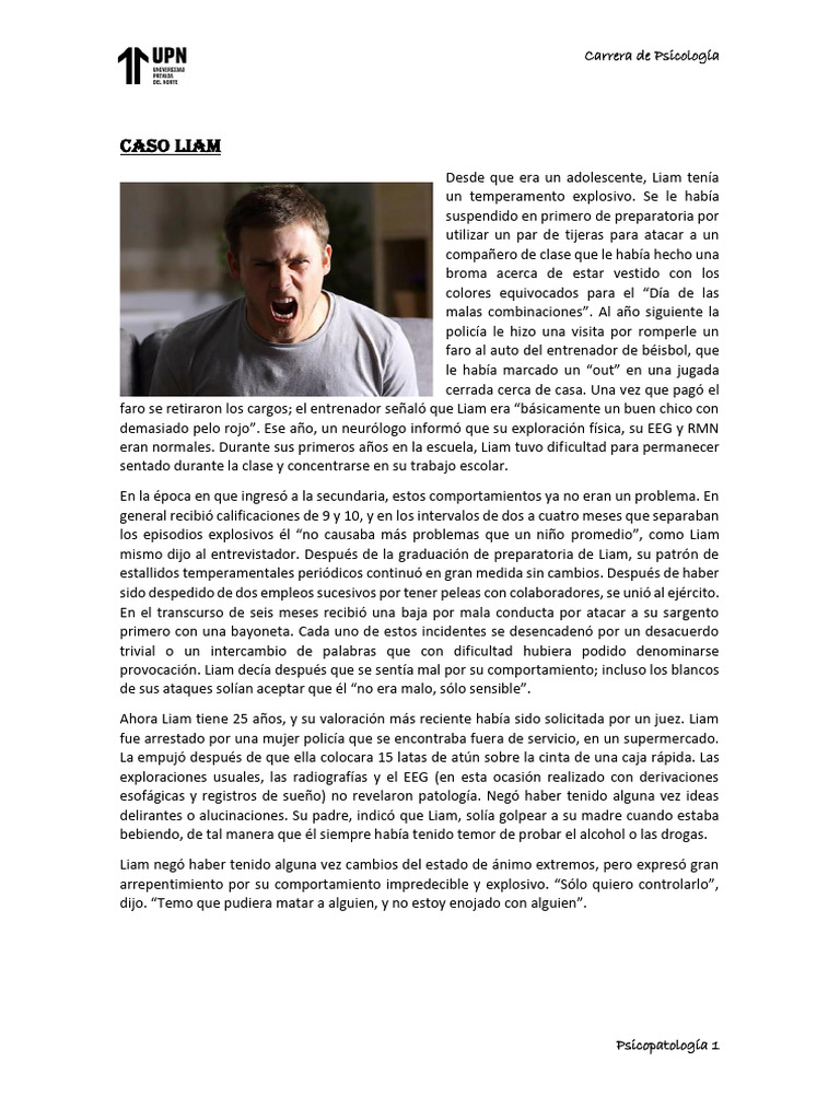Caso Liam | PDF