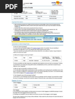 Sample Makemytrip Flight Ticket | PDF | Mobile App | Identity Document