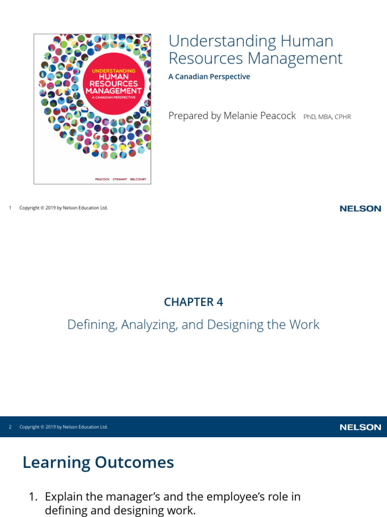 Peacock Uhrm1e PPT c04 | PDF | Employment | Industrial And Organizational Psychology