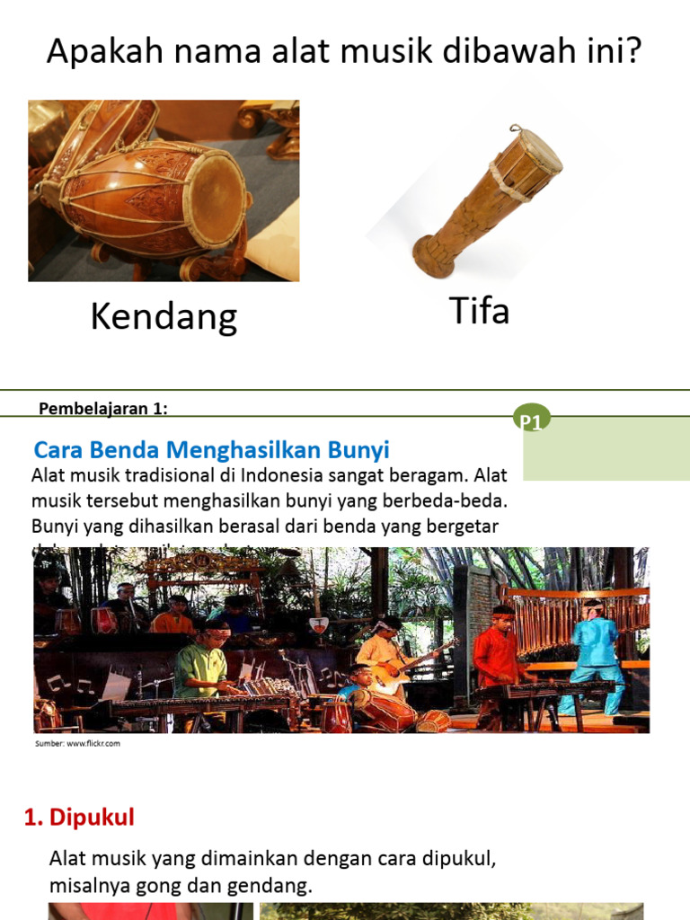 Alat Musik Dan Cara Memainkannya | PDF | Ilmu Sosial | Seni