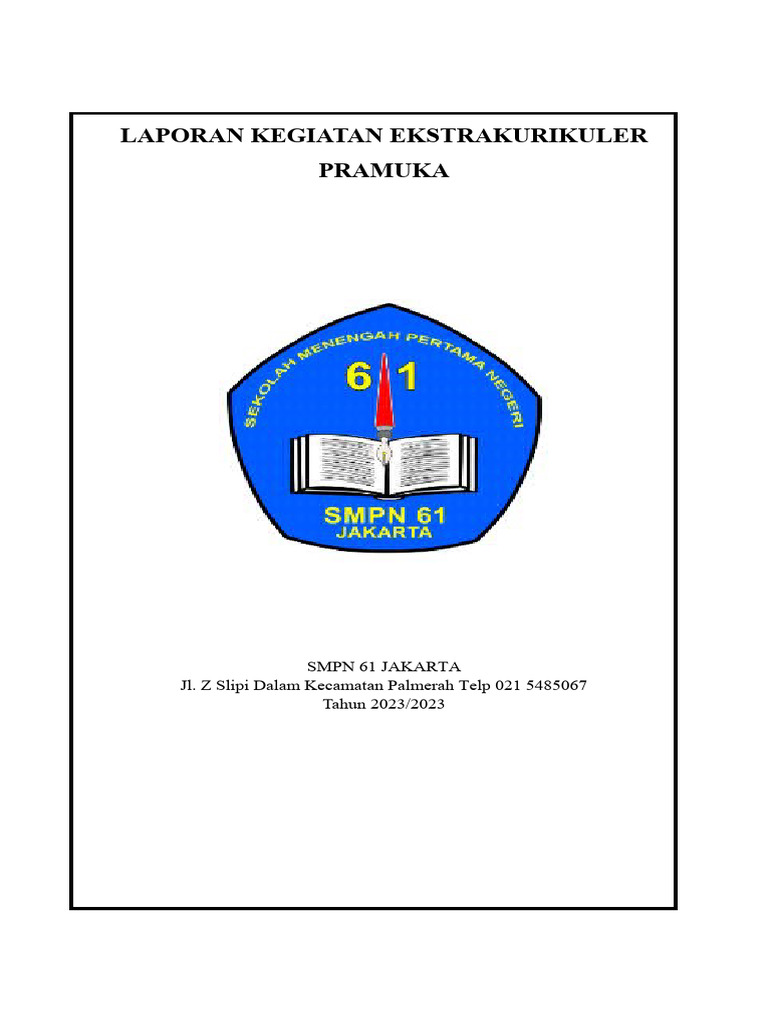 LAPORAN KEGIATAN EKSTRAKURIKULER Jan Feb 2024 | PDF