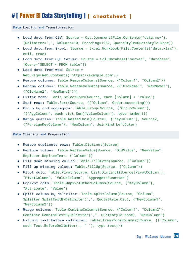 Power BI Data Tips for Analysts | PDF | Table (Database) | Data Management