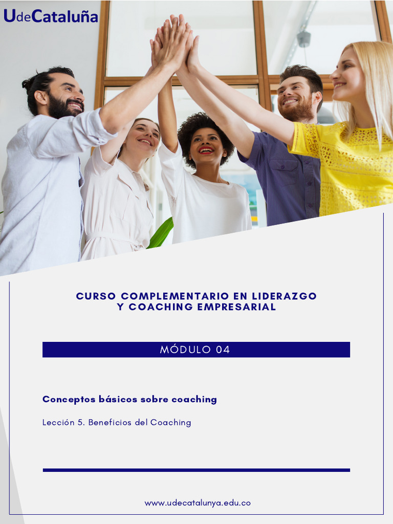 C-Coaching Mod 4 Leccion 5 | PDF | Desarrollo personal | Psicología Social
