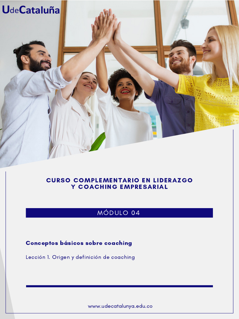 Origen y Definición del Coaching | PDF | Crecimiento personal y ...