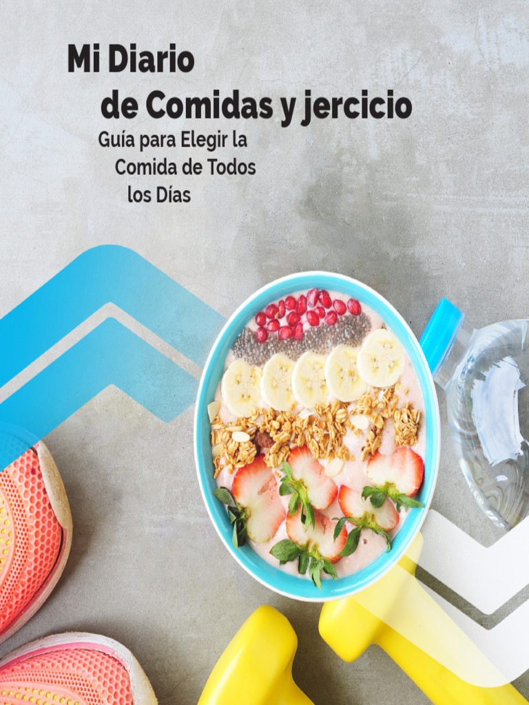 Food Exercise Diary Booklet Spanish | PDF | Almuerzo | Cena