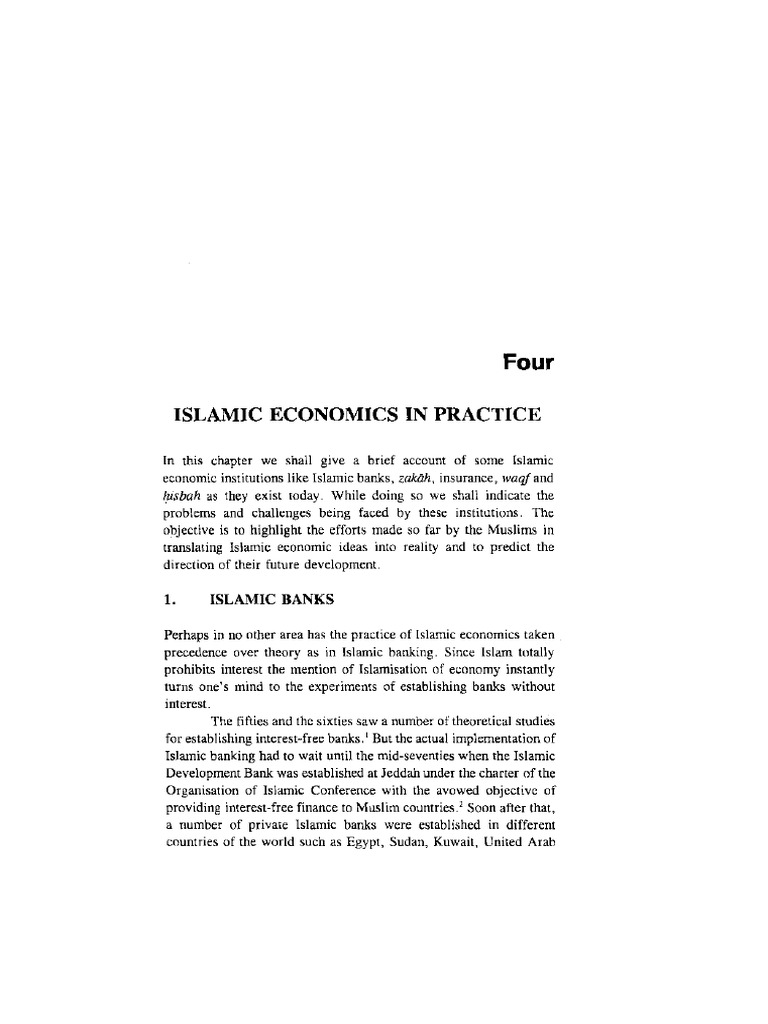 An Introduction to Islamic Economics Bab 4-5 | PDF | Islamic Banking ...