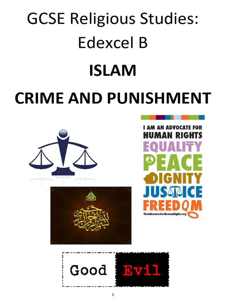 Islam Crime and Punishment Revision Booklet | PDF | Punishments ...
