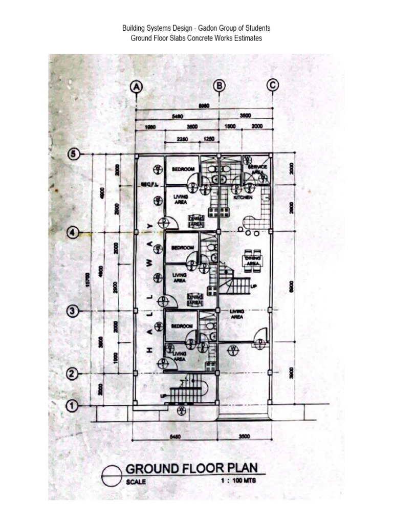 BSD GF Slabs Estimates Ver. 2 | PDF | Concrete | Building Technology