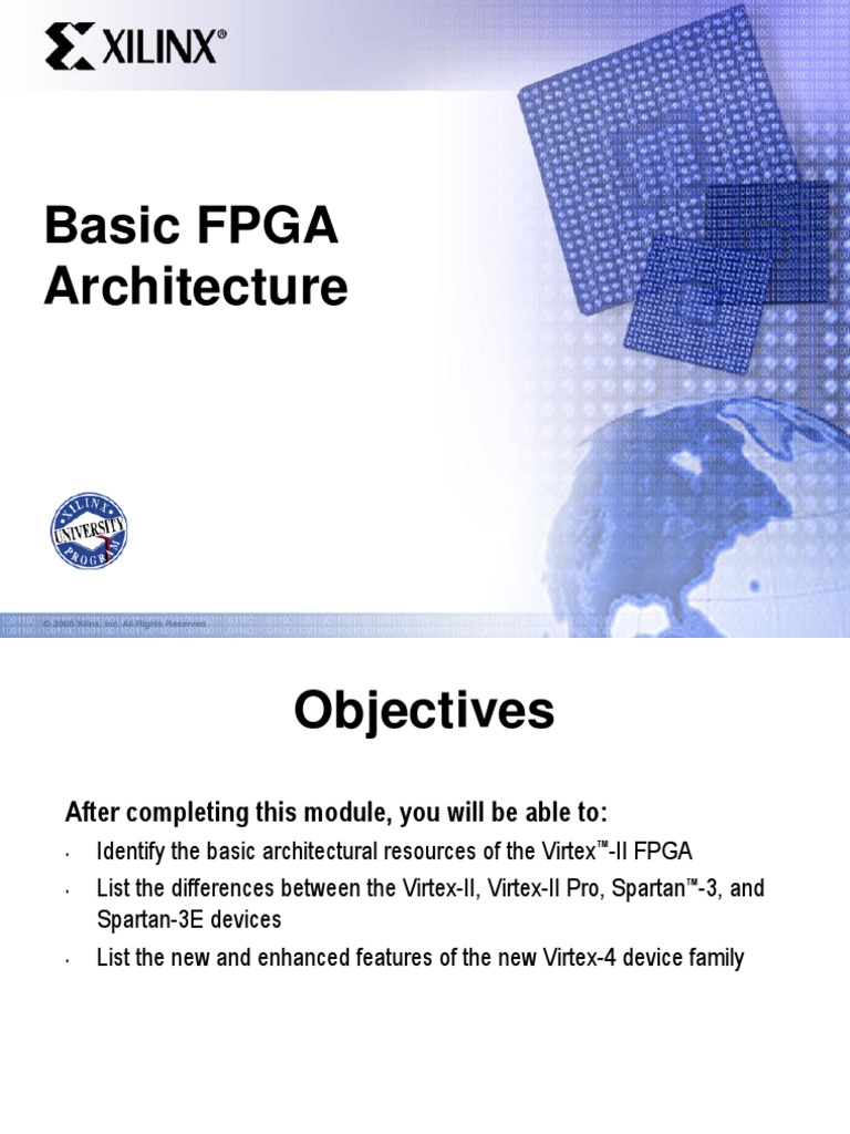 Basic Fpga Arch Xilinx | PDF