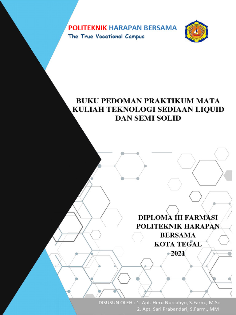 Buku Pedoman Praktikum (Liquid Dan Semi Solid) Edit | PDF