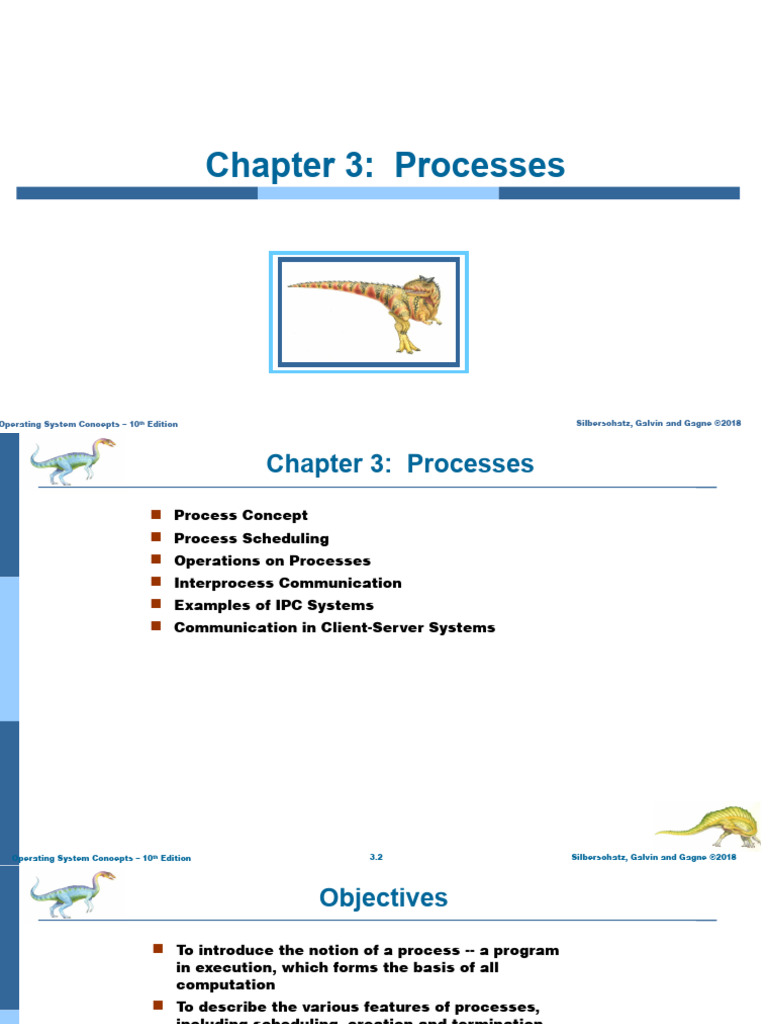 Lec03 2-Processes | PDF | Process (Computing) | Scheduling (Computing)