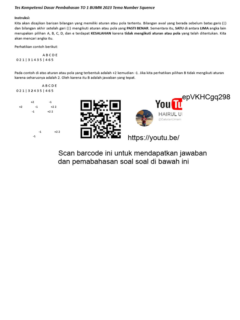 TKD Number Squence Bacth 2 (Keluar Lagi) | PDF