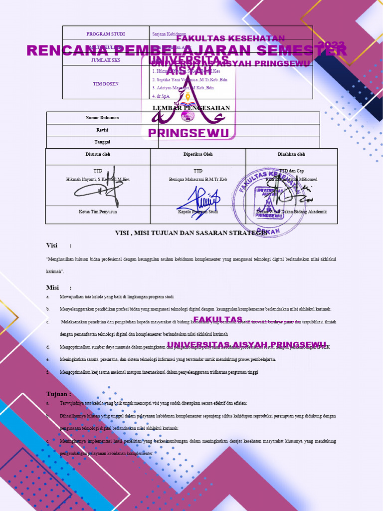 RPS IKA OBE Baru Konversi | PDF