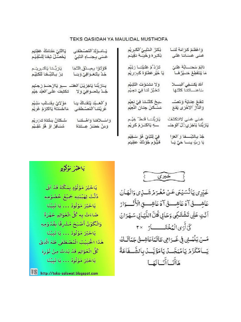 Solawat Maulid | PDF