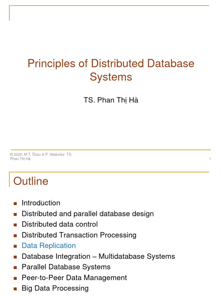 6 Replication Nhom3 Pdf Replication Computing Database Transaction