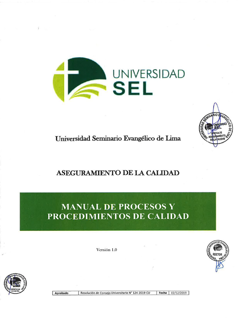 Manual de Procesos | PDF