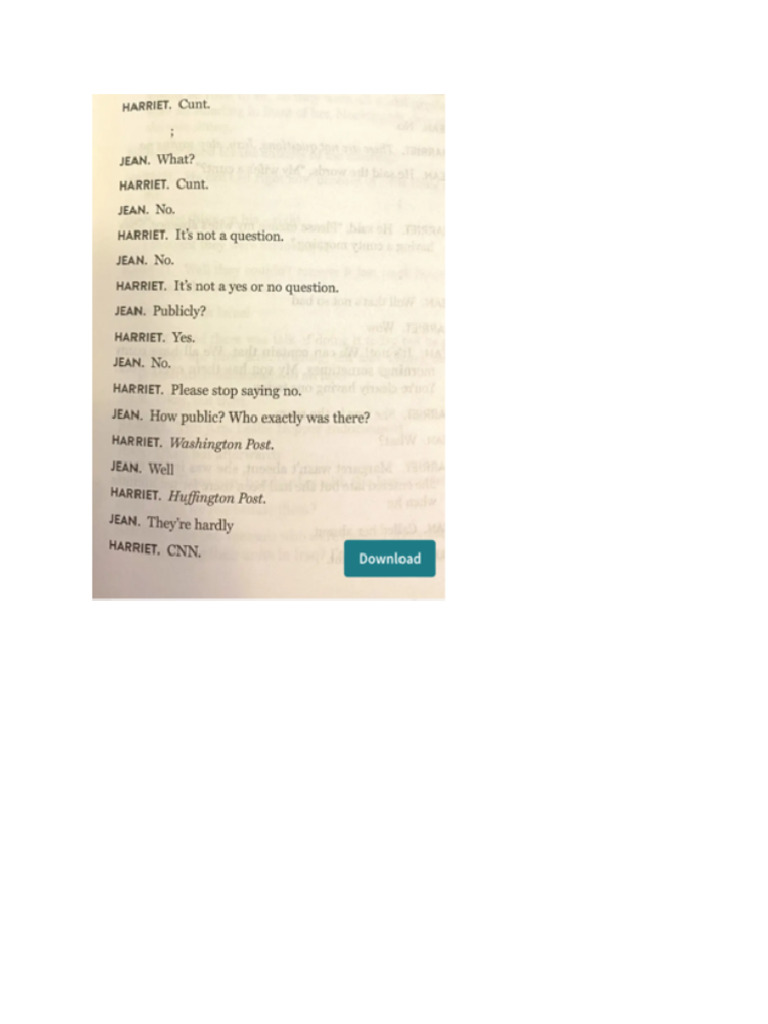 POTUS - Scene 1 | PDF