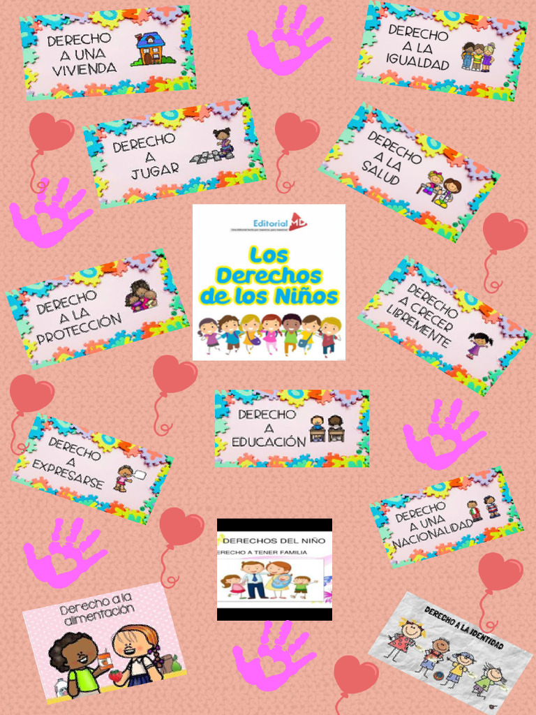collage el derecho de los niños | PDF