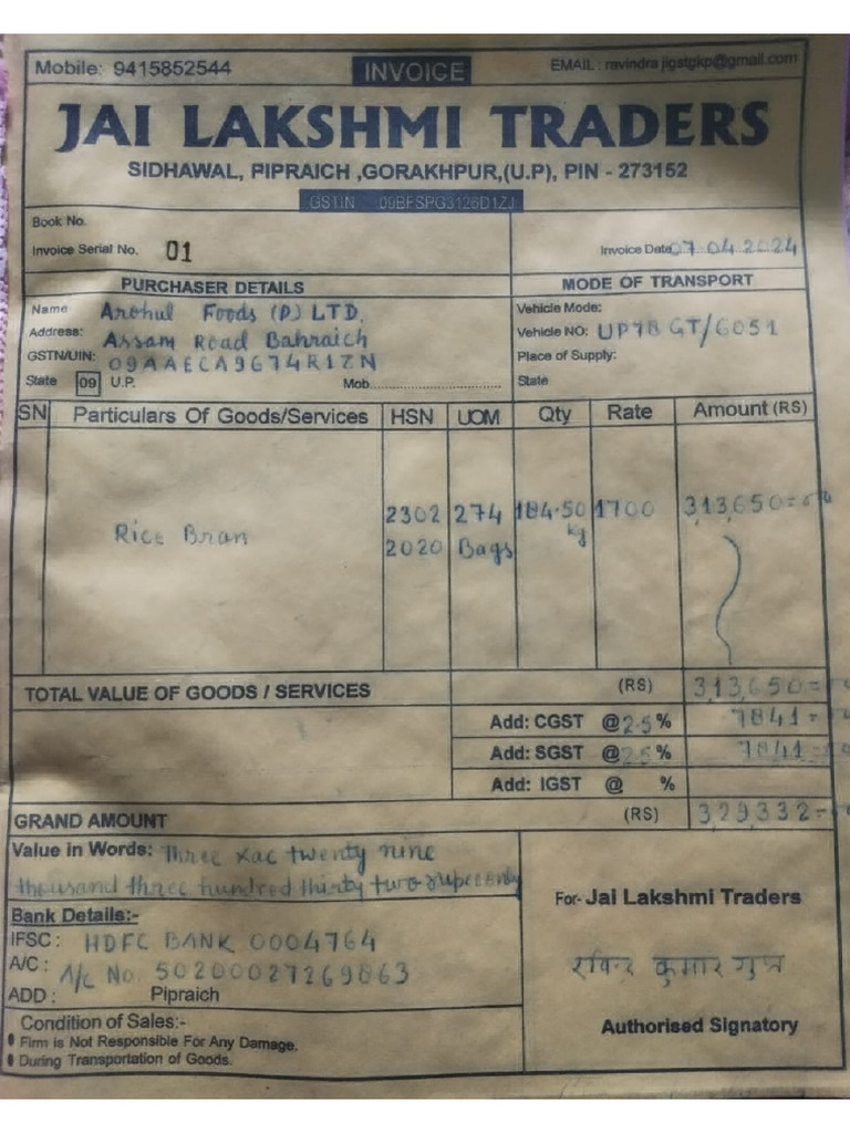 Invoice April 2024 | PDF