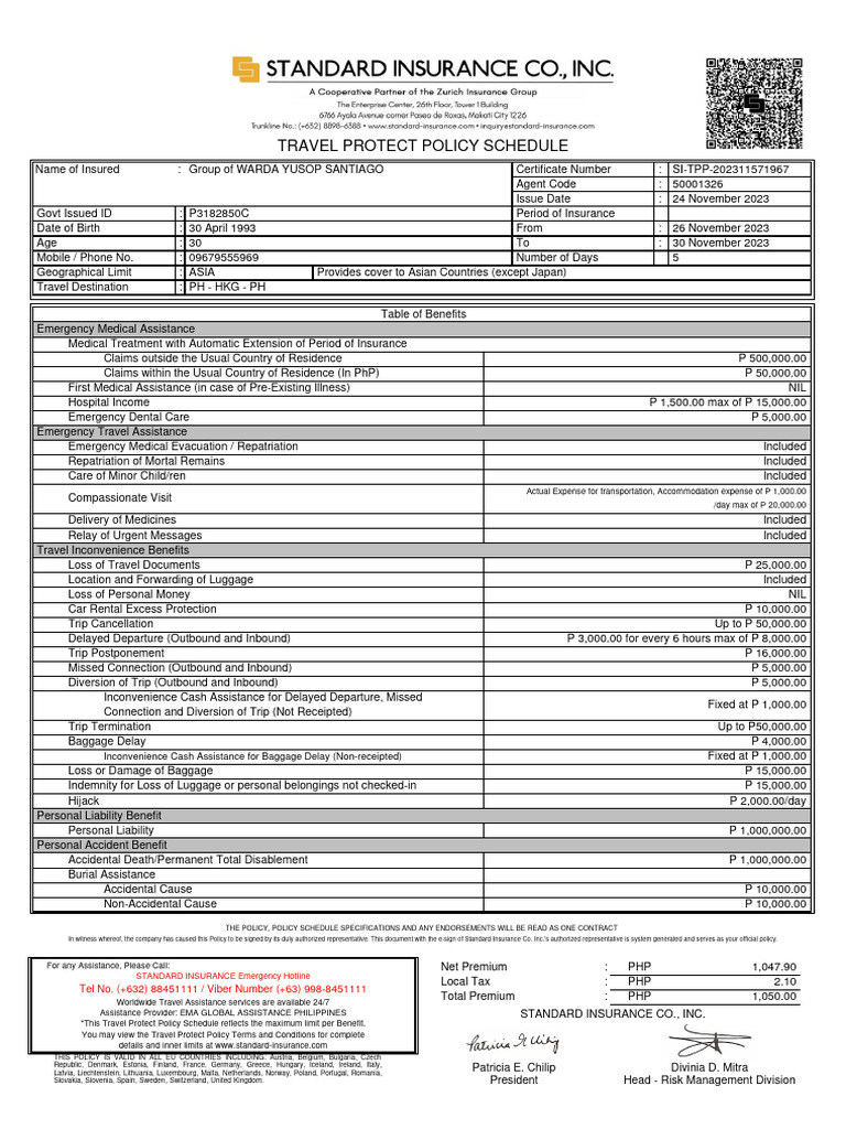 SI TPP 202311571967 TNC | PDF | Insurance | Health Care