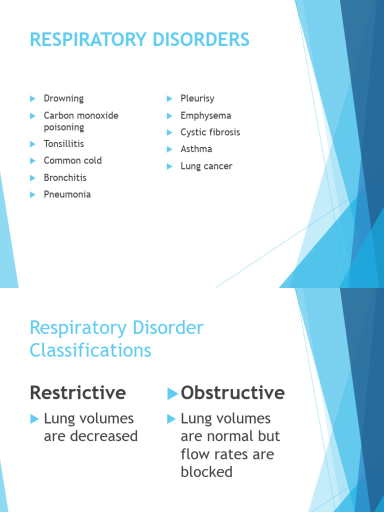 3.respiratory Disorders 2022 | Download Free PDF | Respiratory Diseases ...
