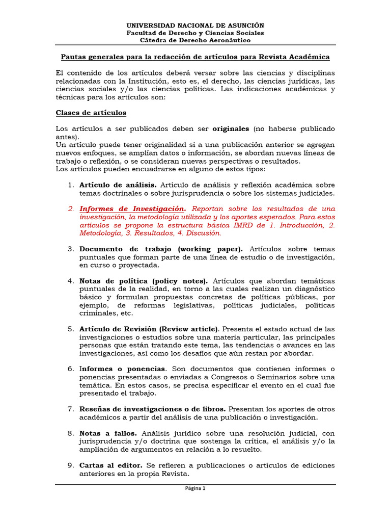 Pautas para El Art-Culo de Revista | PDF | Traducciones | Diario académico