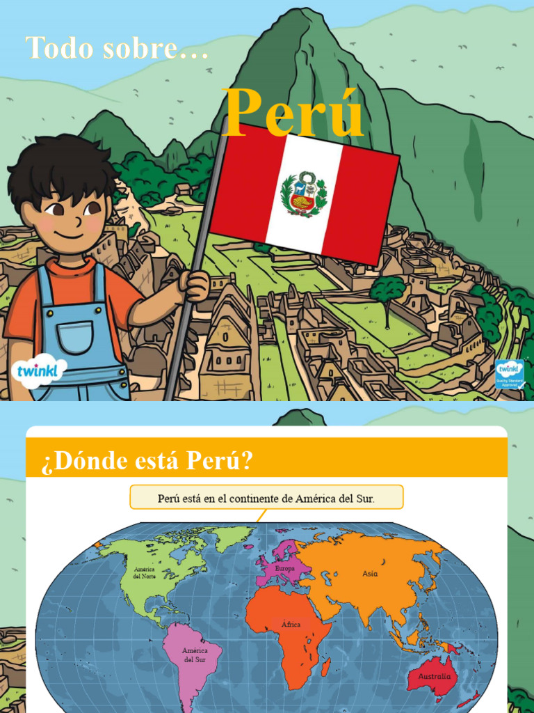 Información esencial sobre Perú | PDF | Perú | Andes