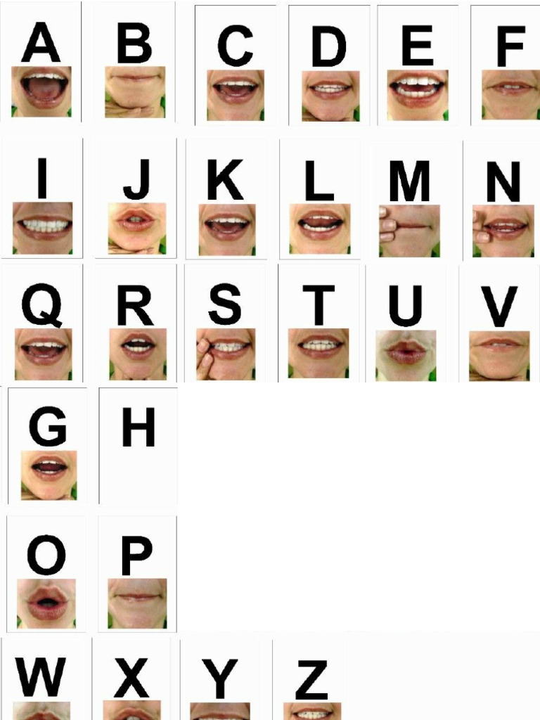 Alfabeto Boquinhas | PDF