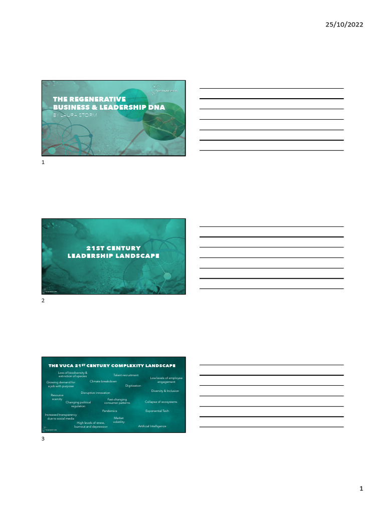 Capital Institute - Laura Storm - Lecture Slides | PDF