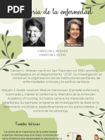 Teoría de La Trayectoria de La Enfermedad Carolyn L | PDF | Enfermería | Medicina CLINICA