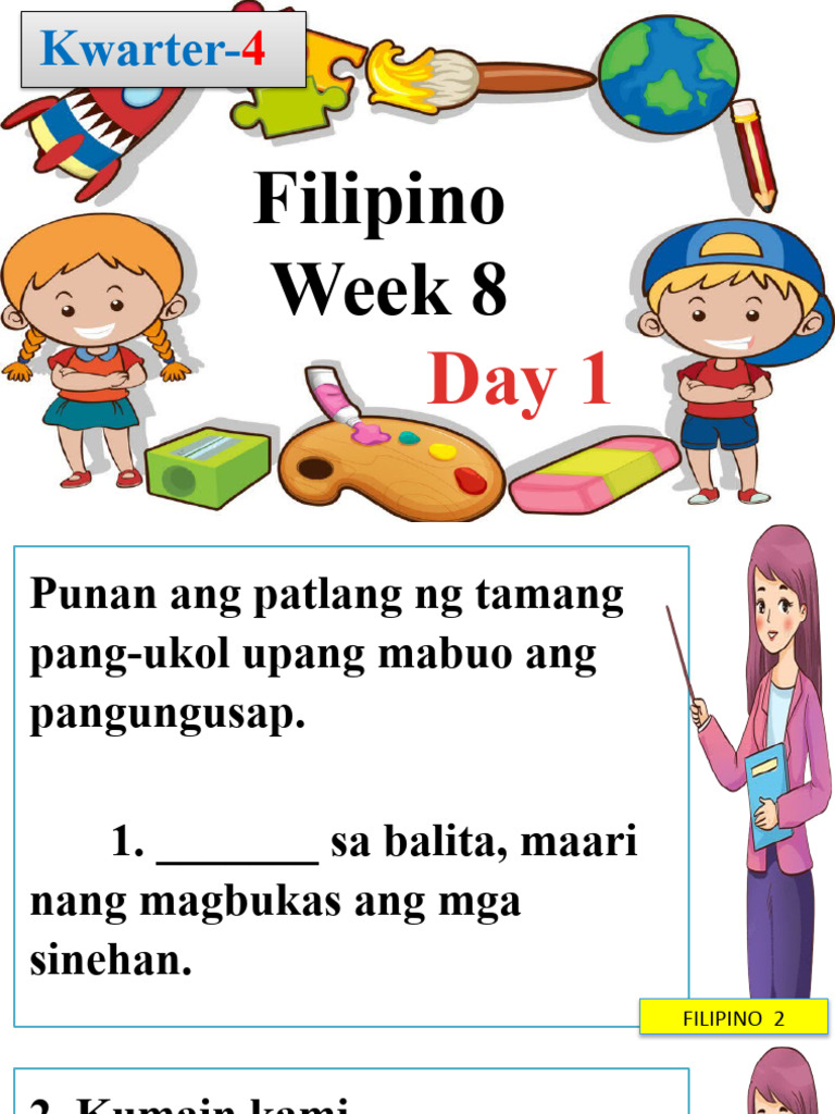 q4 Filipino Week 8 | PDF