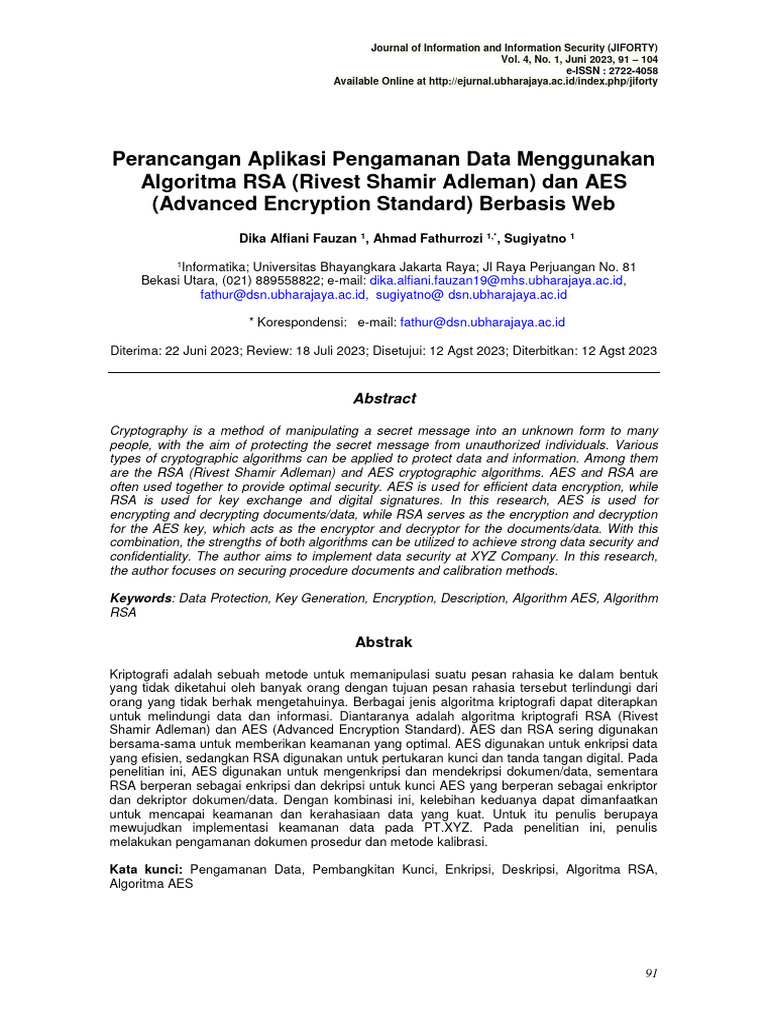Jurnal+Jiforty+-+Dika Compressed. | PDF | Komputer