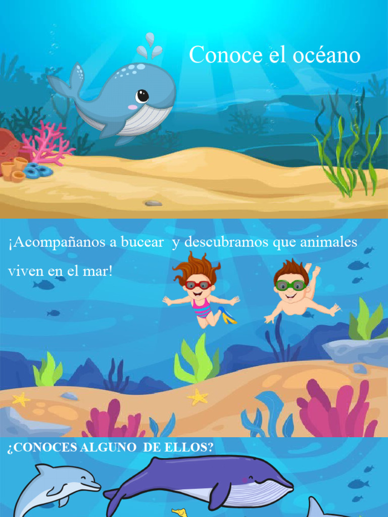 Explorando la Vida Marina y Sílaba | PDF | Artes del Lenguaje y ...